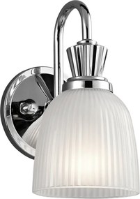 XXXLutz NÁSTĚNNÉ KOUPELNOVÉ SVÍTIDLO, 12.7/24.1/17.2 cm Elstead Lighting - Online Only svítidla - 009093005901