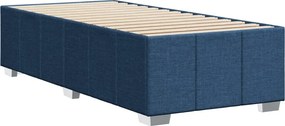 Rám postele bez matrací modrá 90x200 cm textil 3284810