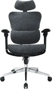 Equip Ergonomická kancelářská židle modrá/černá / Kancelářská židle /