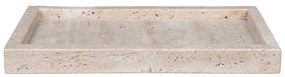 Kamenný dekorační tác 15x30,5 cm Travertine – House Nordic