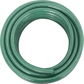 Zahradní hadice se sadou koncovek zelená 0,5" 30 m PVC 154372