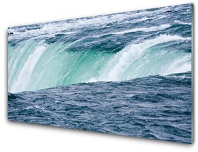 Obraz na skle Vodopád Příroda Voda 120x60 cm