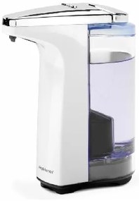 Simplehuman Koupelnové doplňky - Dávkovač tekutého mýdla bezdotykový, 237 ml, bílá ST1018