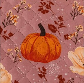 Přehoz na postel PUMPKINS ROSAVIE, starorůžový Rozměr: 220 x 240 cm
