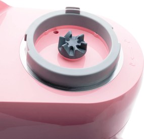 TEMPO-KONDELA KANTE, kuchyňský robot, 1800 W, 5 l, růžová / chrom