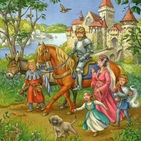 Ravensburger Rytíř / 3x49 dílků / od 5 let
