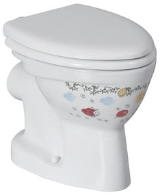 Sapho, KID WC mísa, zadní odpad, barevný potisk, CK310.11CB00E.FF00