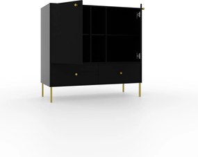 ADRK Furniture Komoda 2D 2S 2P Tili ADRK-CHES-TIL-2D-2S-2P-B
