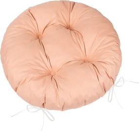 Bellatex Sedák Adéla prošívaný kulatý průměr 40 cm Lososová