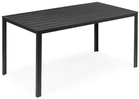 Záhradný stôl v sivej farbe