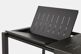 BIZZOTTO Rozkládací zahradní stůl KONNOR 160x100 cm antracit 0662278