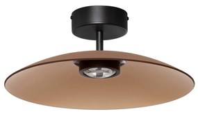 LED černo-moce hnědé designové stropní svítidlo Polifemo