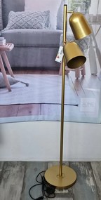 Zlatá stojací lampa více antik - 26*39*130 cm