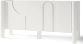 Designová komoda Lunaria 160 cm bílá