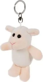 TEDDIES Plyšový přívěsek Ovce bílá / 8x8 cm / 0m+