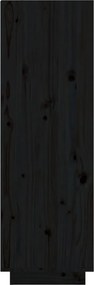 vidaXL Botník 30x34x105 cm masivní borové dřevo [813559] Barva: Bílá
