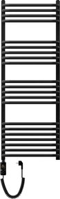 Mexen Apollo, elektrické topné těleso 1210x450 mm + topná tyč 600 W, černá, W117-1210-450-2600-70