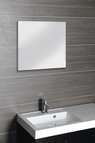 Aqualine, Zrcadlo 80x80cm, čtverec, bez uchycení, 22498