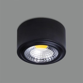 ACB Iluminacion Stropní LED svítidlo STUDIO, ⌀ 9 cm, 8W, CRI90 Barva: Černá, Stmívání: TRIAC