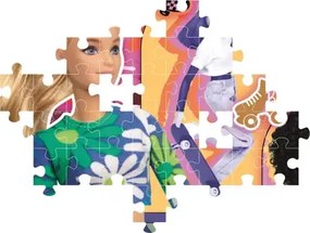 Clementoni PUZZLE Barbie / 104 dílků / od 6 let