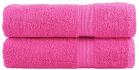Prémiové osušky SOLUND 2 ks růžové 100x150 cm 600 g/m² 137527