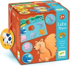 DJECO Loto Zvířátka / Společenská hra / od 2 let