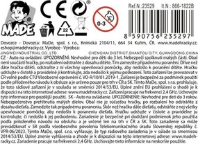 MaDe 23529 - Auto na dálkové ovládání / od 3 let