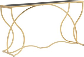 Designová konzole Sachiyo 130 cm zlatá