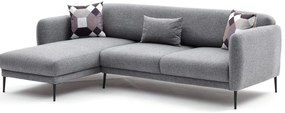 Hanah Home Rohová pohovka VENUS šedá levá 825BLC2767