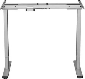 Powerton Rám stolu šedá / Elektricky nastavitelná výška / 72 až 120 cm