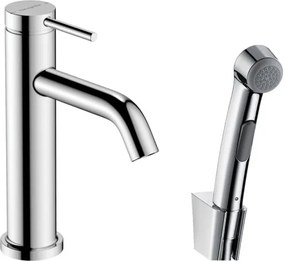 Hansgrohe Tecturis S umyvadlová baterie s bidetovou sprškou chrom 73211000