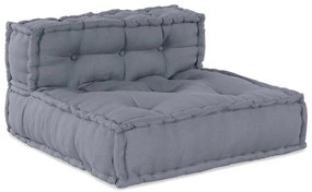 Modulová pohovka Textil Šedá 210 x 140 x 56 cm 3315094