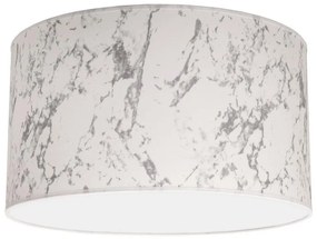 Duolla Duolla - Stropní svítidlo MARBLE 1xE27/40W/230V bílá/šedá DU80412