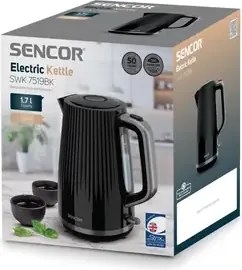 SENCOR SWK 7519BK černá / Rychlovarná konvice / 2200W / 1.7L