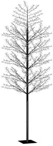 Vánoční strom 2000 LED chladné bílé světlo třešňový květ 500 cm - Default Title