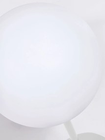 Nabíjecí stolní lampa mimoza 64 cm bílá MUZZA
