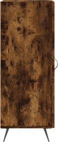 vidaXL Příborník 34,5 x 34 x 90 cm kompozitní dřevo [828769] Barva: šedá sonoma