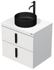 Intedoor Koupelnový nábytek s umyvadlem, 2 zásuvky, FORTY 65 2Z Varianta: K011 Borovice krém