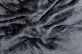 SVITAP sleep well Prostěradlo mikroflanel tmavě šedá  180x200x20 cm