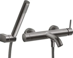 Vanová baterie Novaservis Ferro Ciriculus s vanovým setem gun metal BCK11GM