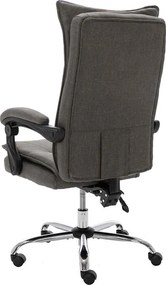 Kancelářská židle šedá textil 20366
