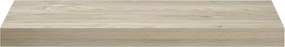 Plovoucí nástěnné police 2 ks dub 60 x 23,5 x 3,8 cm MDF 323875