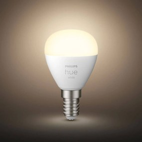 Philips Hue White LED kapka E14 5,7W 2700K