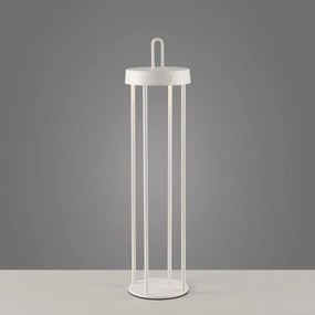 LD 19301-16 ANSELM LED stolní lampa na baterie bílá 50cm dotykový stmívač IP44 zahradní svítidlo 2700K - JUST LIGHT
