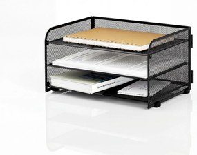 Stolní organizér – košík se 3 otevřenými zásuvkami
