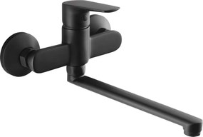 Aqualine Lotta - Dřezová baterie, matná černá LT642B