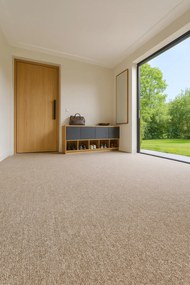 Vopi, Metrážový koberec Astra béžová - neúčtujeme odřezky z role, na míru, šíře 2m,3m,4m, béžová, ab (mřížka), chodba / předsíň