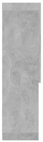 vidaXL Skříňka nad pračku betonově šedá 70,5 x 25,5 x 90 cm
