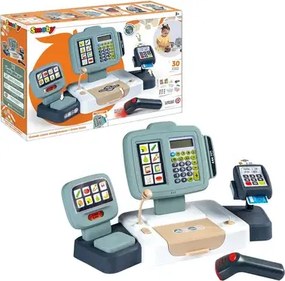 SMOBY Pokladna elektronická s váhou / 30 ks příslušenství / od 3 do 6