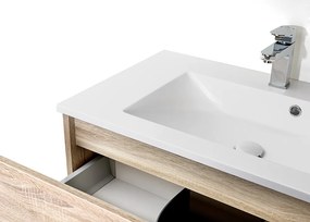 CEDERIKA - Amsterdam umyvadlová skříňka 2x šuplík barva Dub bardolino korpus korpus Dub bardolino šíře 60 CA.U2B.144.060